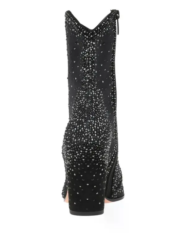 GIANVITO ROSSI Rania Ankle Boots - Black
