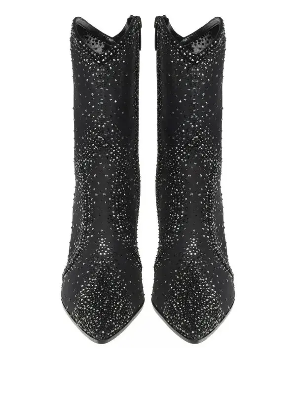 GIANVITO ROSSI Rania Ankle Boots - Black