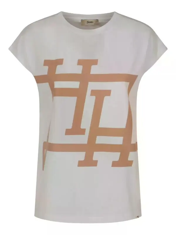 Herno Logo-print T-shirt - Grey