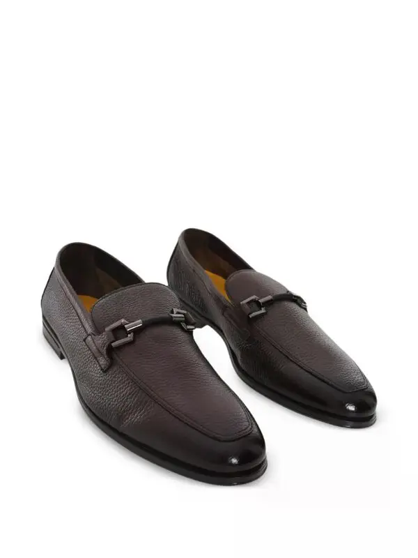 DOUCAL'S Leather Loafers - Brown