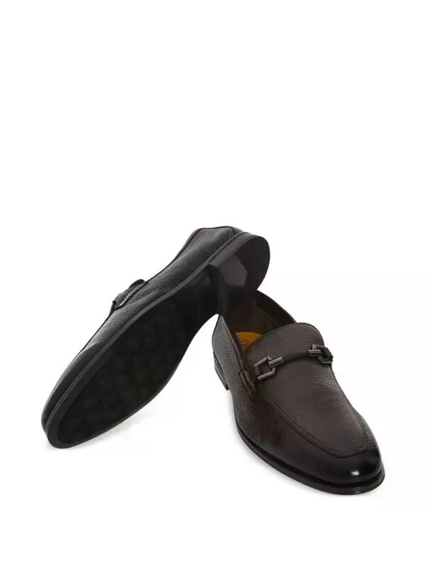DOUCAL'S Leather Loafers - Brown