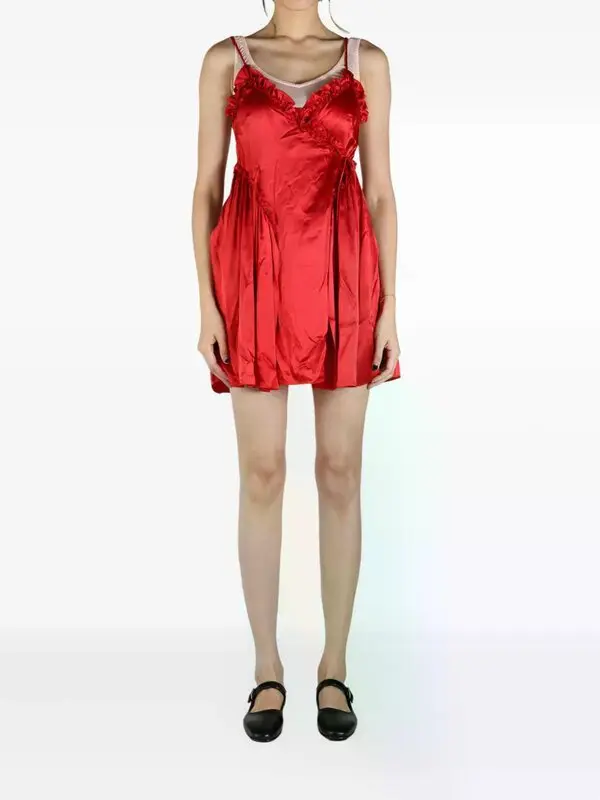 Simone Rocha Silk-satin Layered Dress