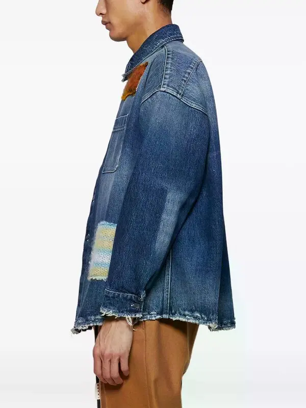 Marni Cotton-denim Shirt - Blue