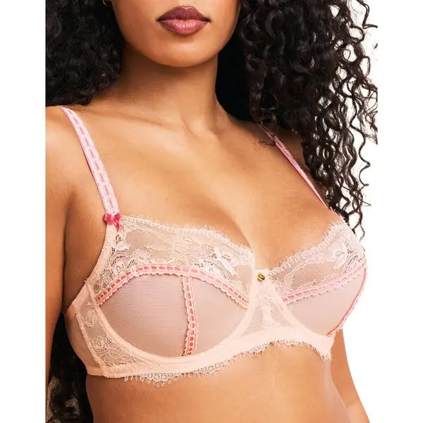 ADORE ME Ela Unlined Balconette Bra - Light Pink