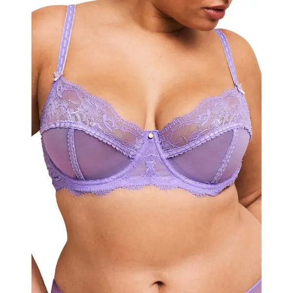 ADORE ME Ela Unlined Balconette Bra - Medium Purple