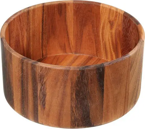 ZASSENHAUS Acacia Wood Salad Serving Bowl - Brown