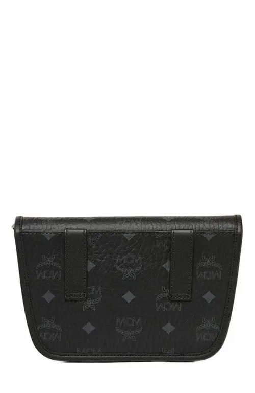 Mcm Aren Messenger Bag - Black