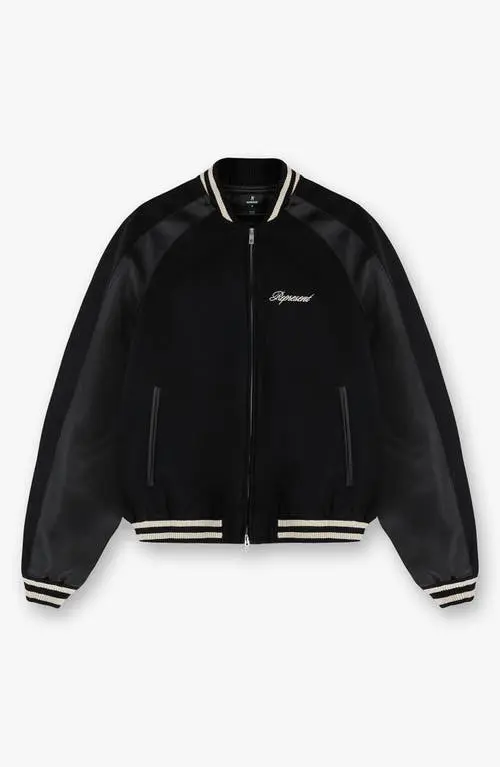 REPRESENT Raglan Varsity Jacket