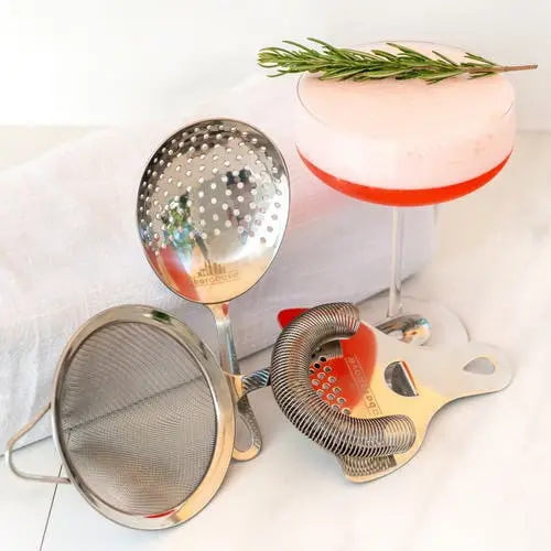 A BAR ABOVE 3-piece Cocktail Strainer Set