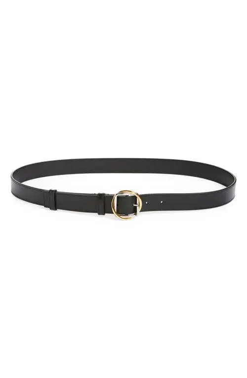Jacquemus La Ceinture Salon Leather Belt - Black