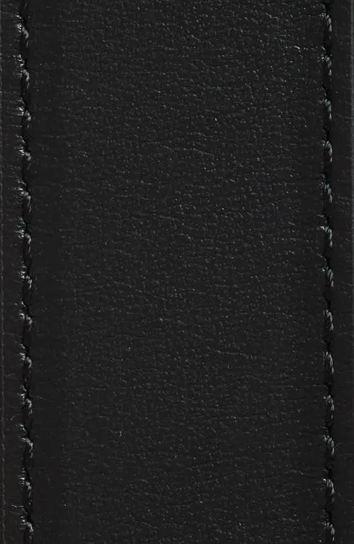 Jacquemus La Ceinture Salon Leather Belt - Black