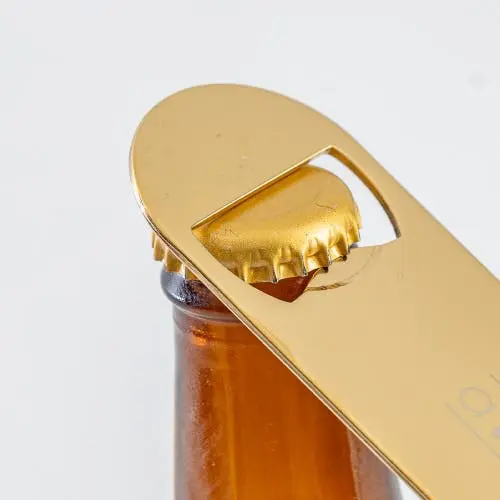 A BAR ABOVE Gold Bar Blade Bottle Openers