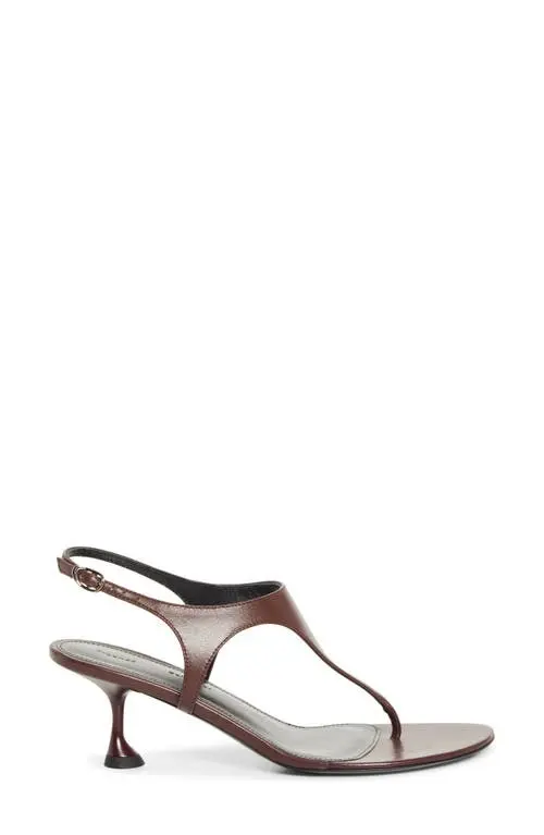 Proenza Schouler Tee Sandal - Chocolate