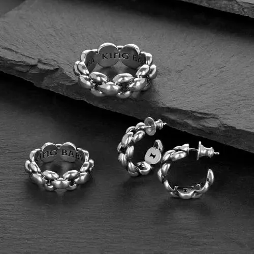 KING BABY STUDIO Small Infinity Link Ring