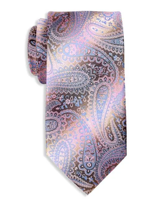SYNRGY BY DXL Paisley Neck Tie - Pink