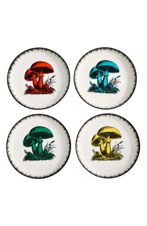 Jonathan Adler Botanist Canapé Plate Set - Multicolor