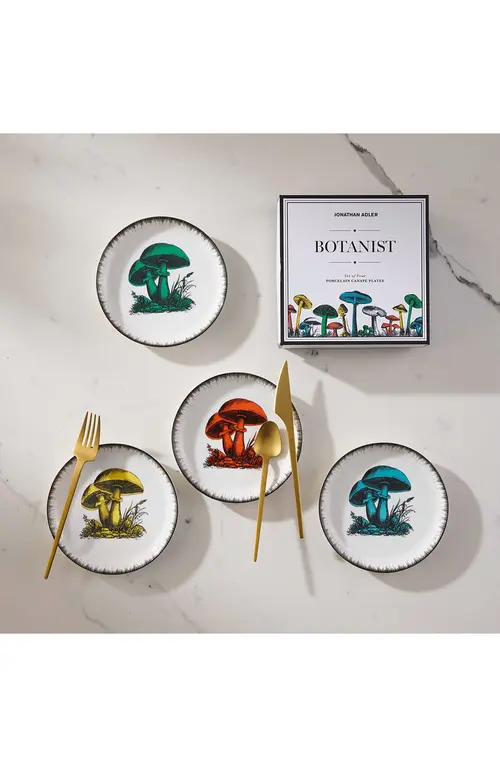 Jonathan Adler Botanist Canapé Plate Set