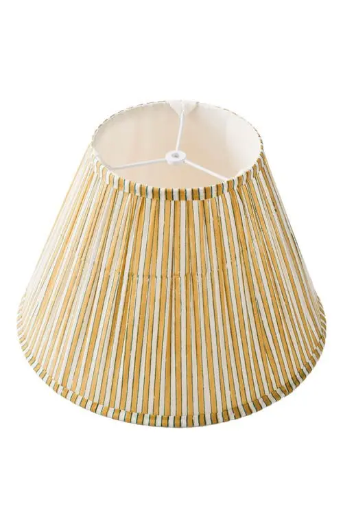 MELA ARTISANS Candystripe Pleated Lamp Shade