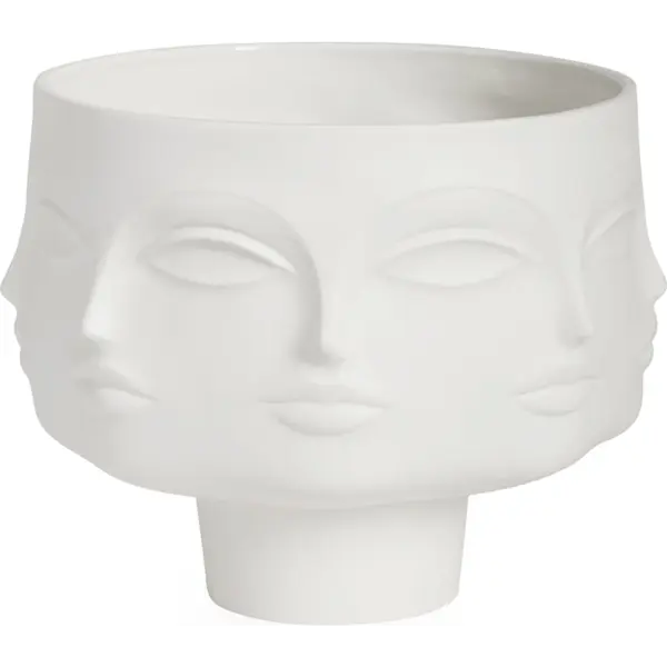 Jonathan Adler Dora Maar Pedestal Serving Bowl - White