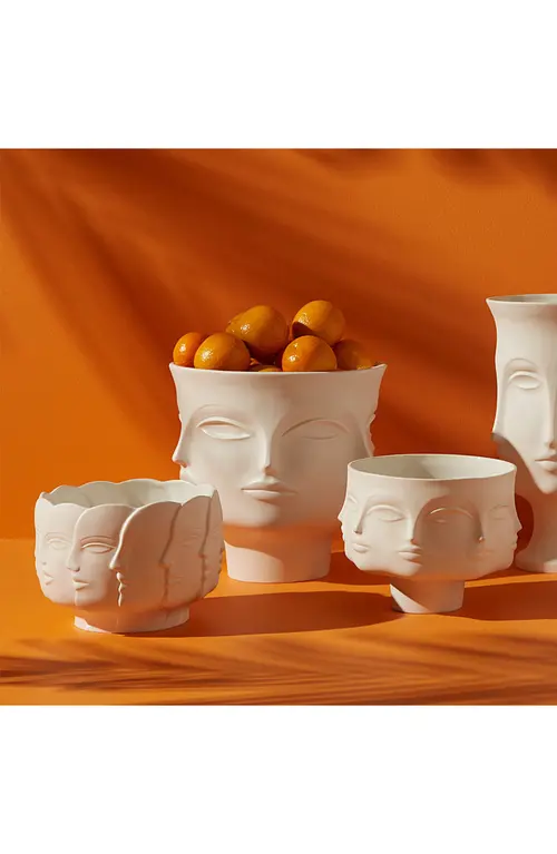 Jonathan Adler Dora Maar Pedestal Serving Bowl - White
