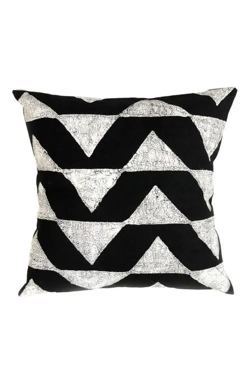 MBARE Sadza Triangles Pillow Coverebony 18'