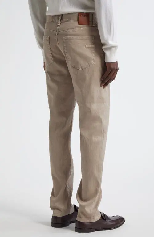 Zegna Slim Fit Jeans - Medium Beige