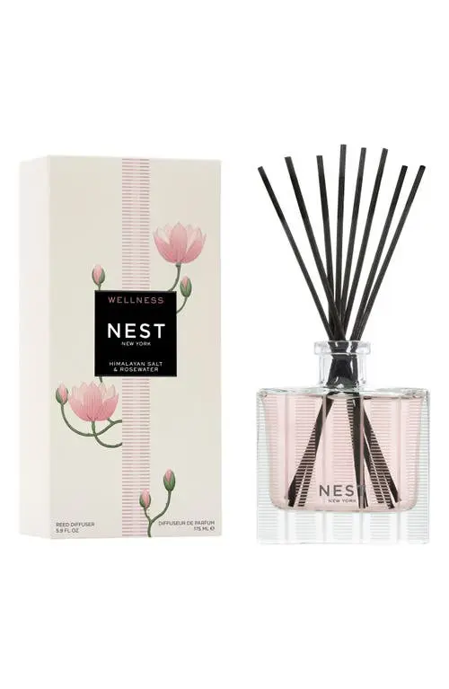 NEST NEW YORK Himalayan Salt & Rosewater Reed Diffuser - No Color