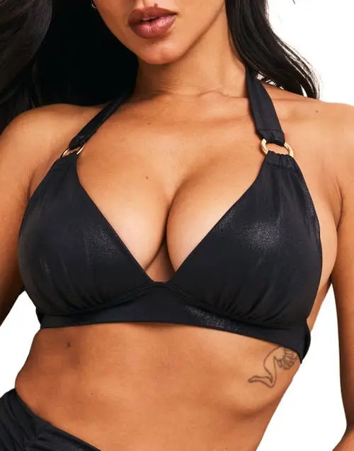 ADORE ME Rina Bikini Top - Black