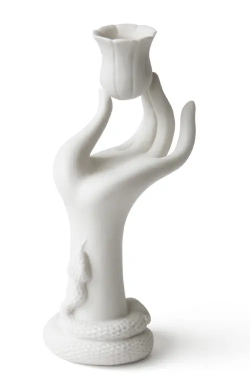 Jonathan Adler Eve Candle Holder - White