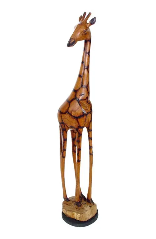 MBARE 12' Giraffe Olivewood - Brown