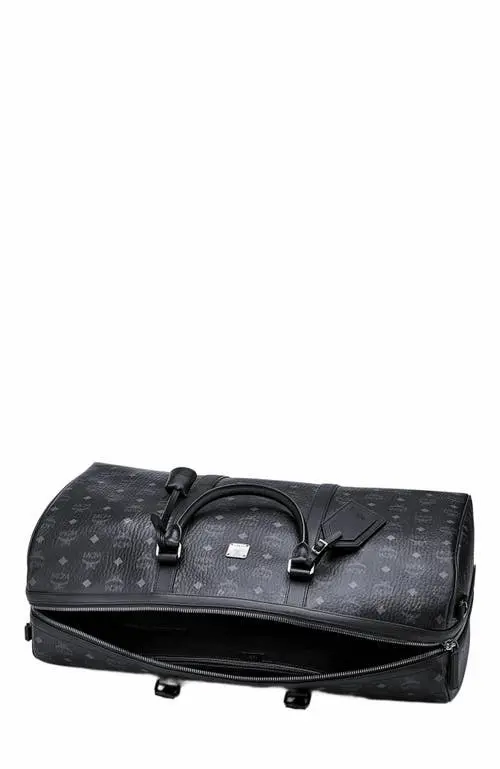 Mcm Ottomar Weekender Bag In Visetos