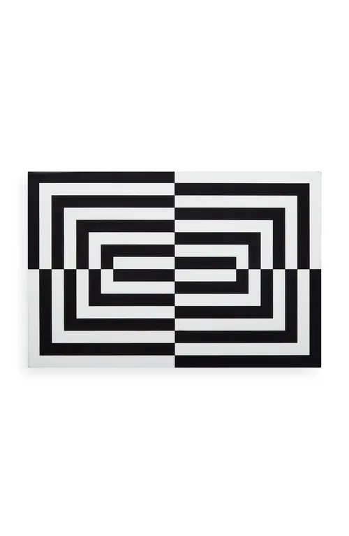 Jonathan Adler Large Lacquer Box - Op Art