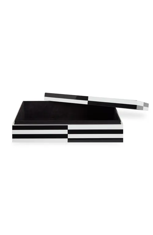 Jonathan Adler Large Lacquer Box - Op Art