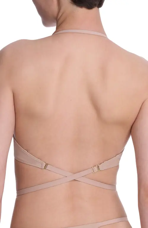 Natori Verge Convertible Plunge T-shirt Bra - Cafe