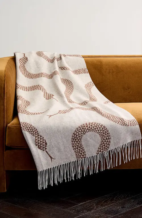 Jonathan Adler Eden Merino Wool Throw Blanket