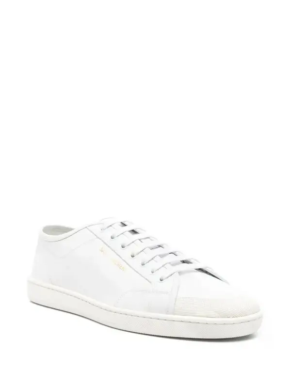 Saint Laurent Gym Sneakers - White