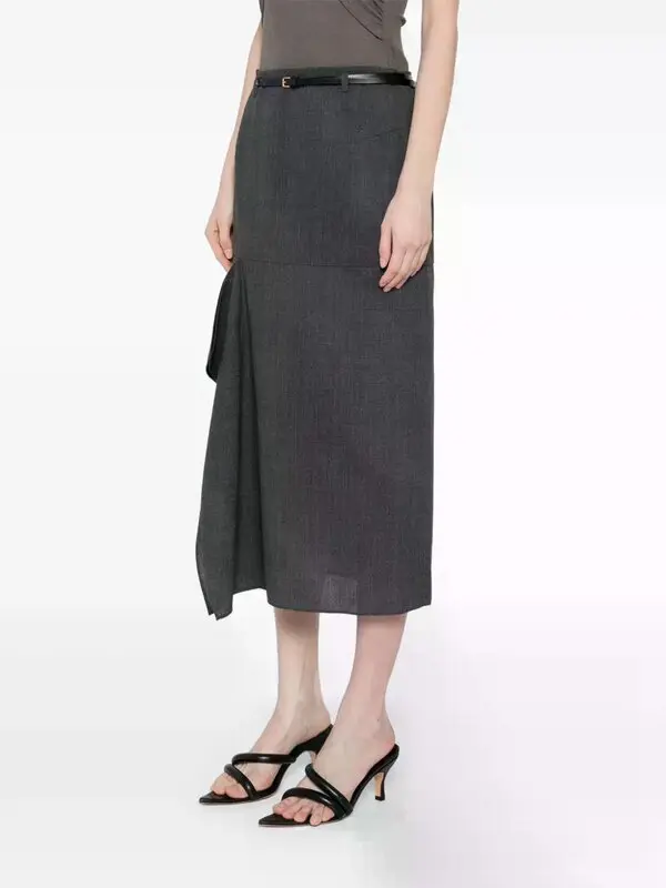 LESS Rolled Hem Skirt