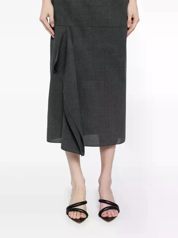 LESS Rolled Hem Skirt
