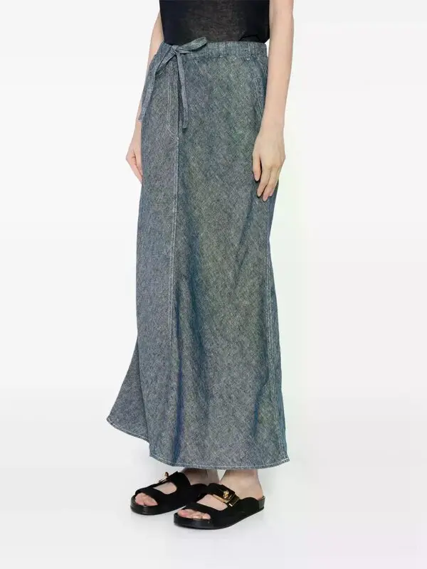 LESS A-type Linen Skirt