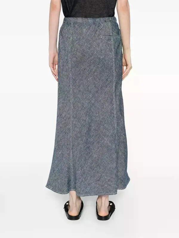 LESS A-type Linen Skirt