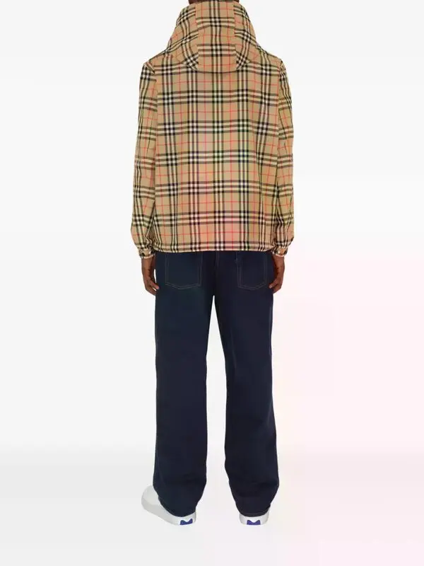 Burberry Reversible Checked Jacket - Brown