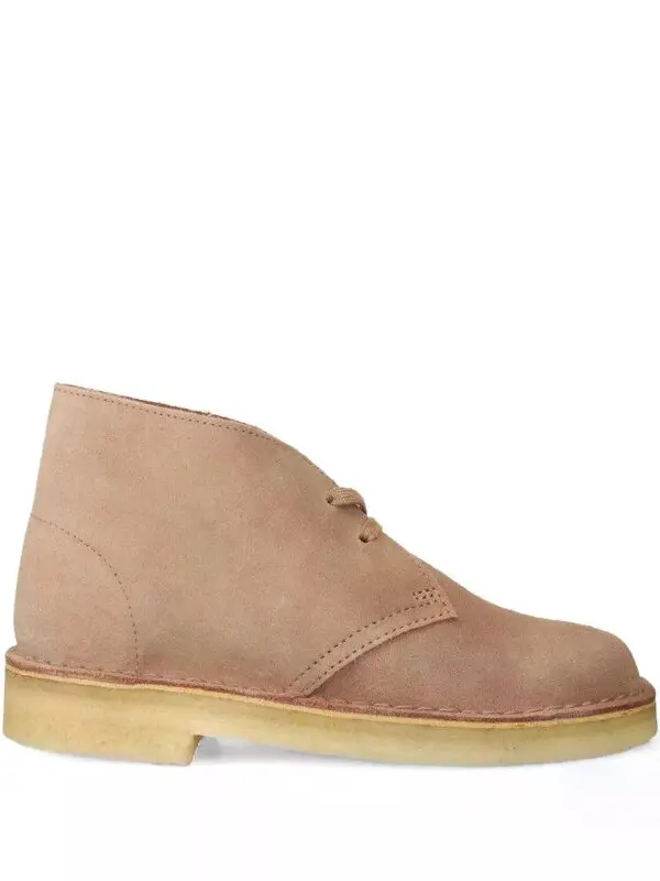 Clarks Suede Desert Boots - Neutrals