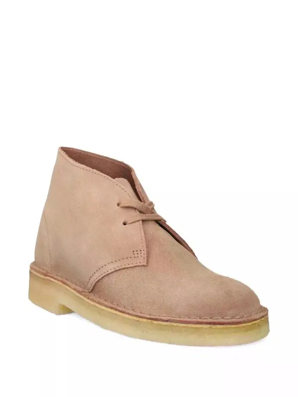 Clarks Suede Desert Boots - Neutrals