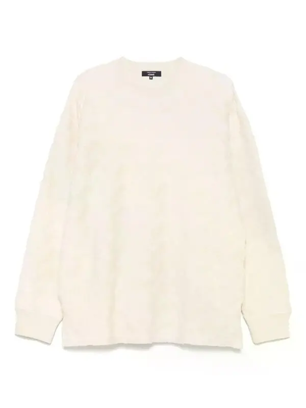 Comme Des Garçons Jacquard Sweatshirt