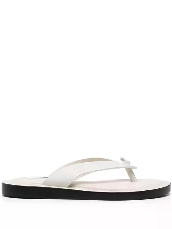 JIL SANDER Leather Slides