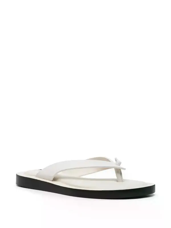 JIL SANDER Leather Slides