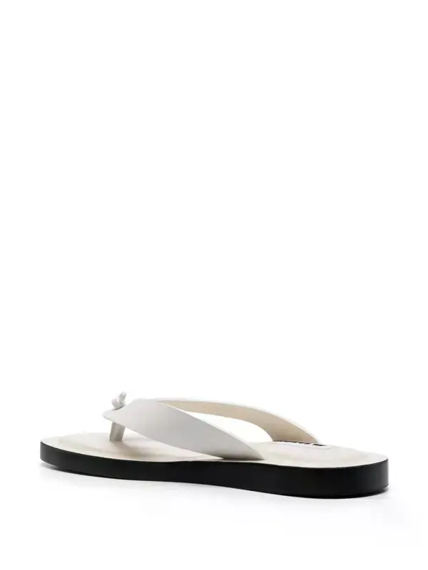 JIL SANDER Leather Slides