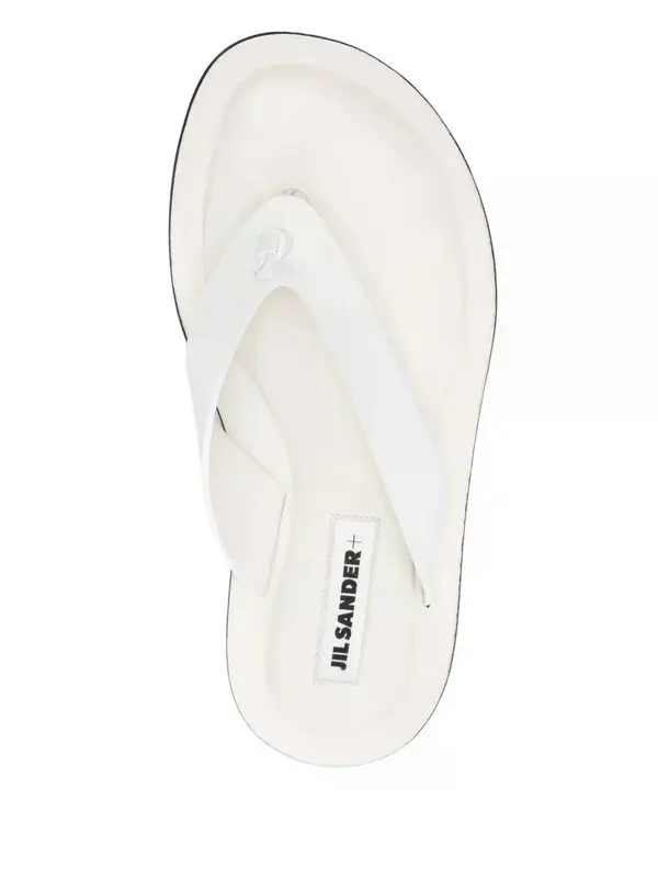 JIL SANDER Leather Slides