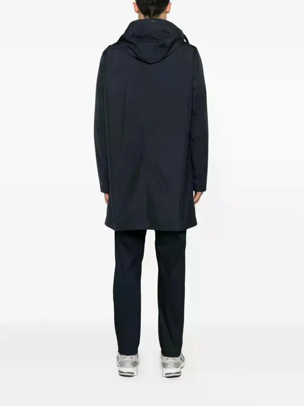 Herno Hooded Parka - Blue