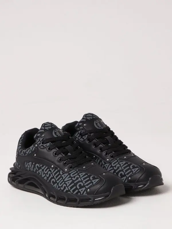 Just Cavalli Logo Embellished Sneakers